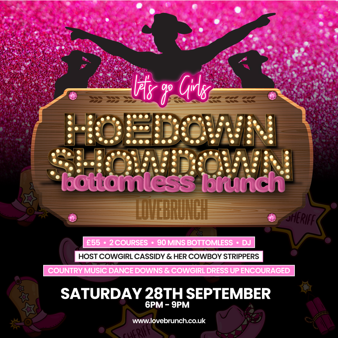Love Brunch London's No.1 Party Bottomless Dinner & DJ